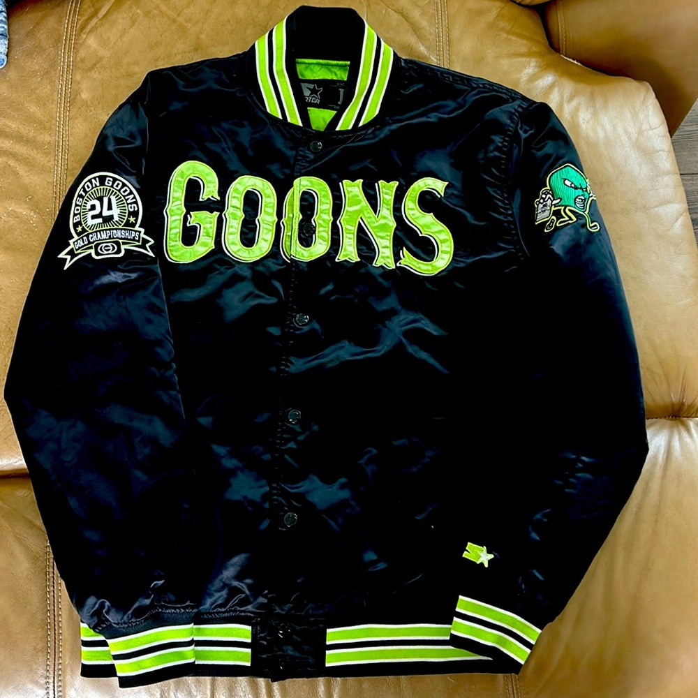 Gold X Starter “Goons” Jacket. Very Rare - Gem